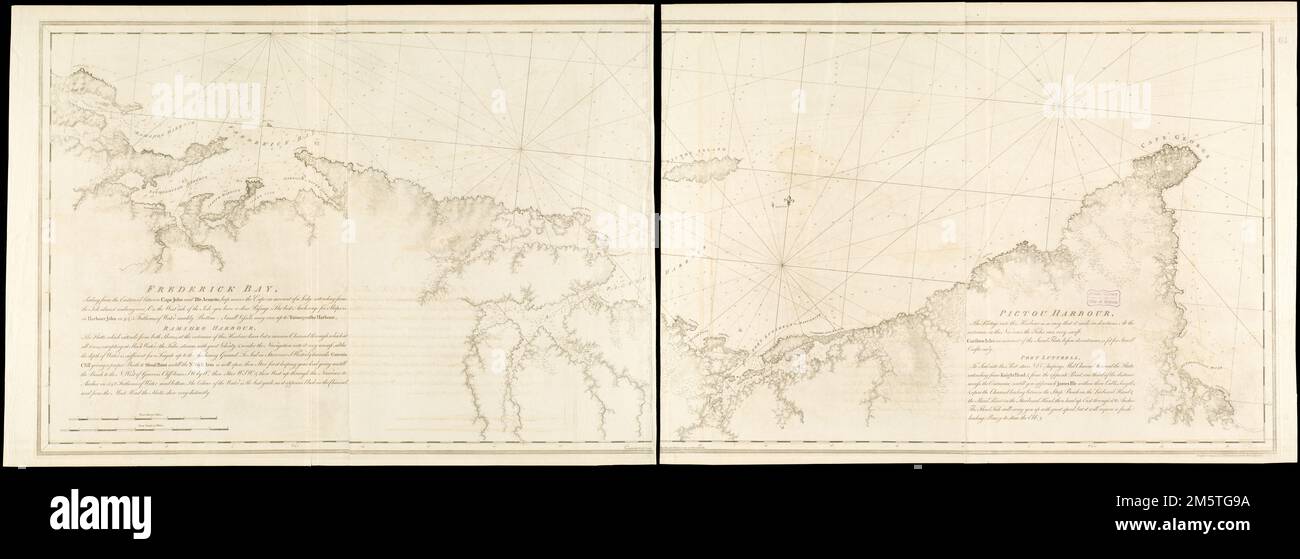 Frederick Bay ... : Ramsheg Harbour ... Pictou Harbour ... Port ...