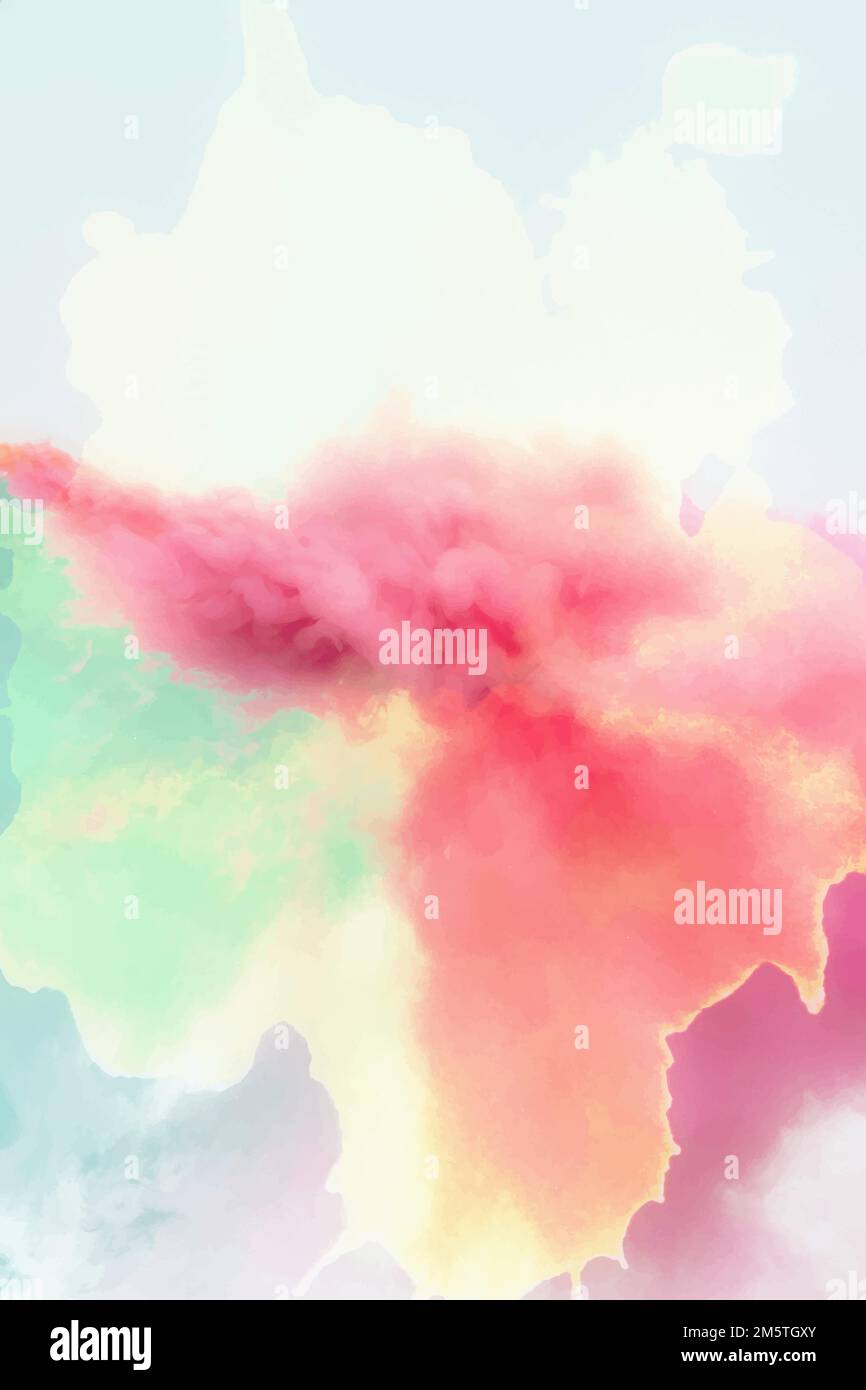 Vector red gradient smoke explosion effect background Stock Vector ...