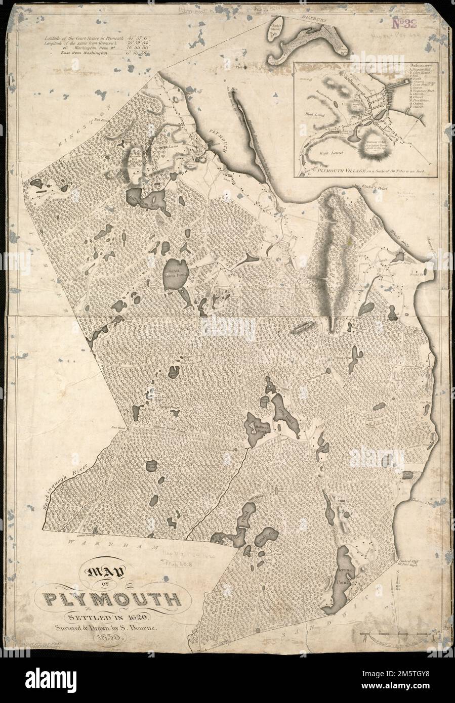 Plymouth Colony Map