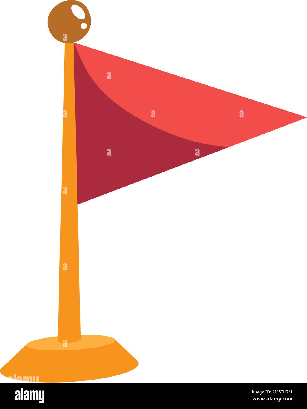 red flag position mark icon Stock Vector Image & Art - Alamy