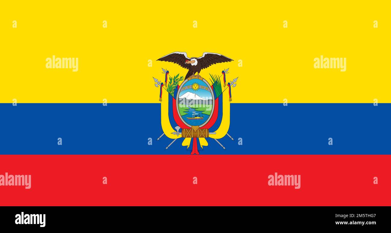 Ecuadorian flag pattern vector Stock Vector Image & Art - Alamy