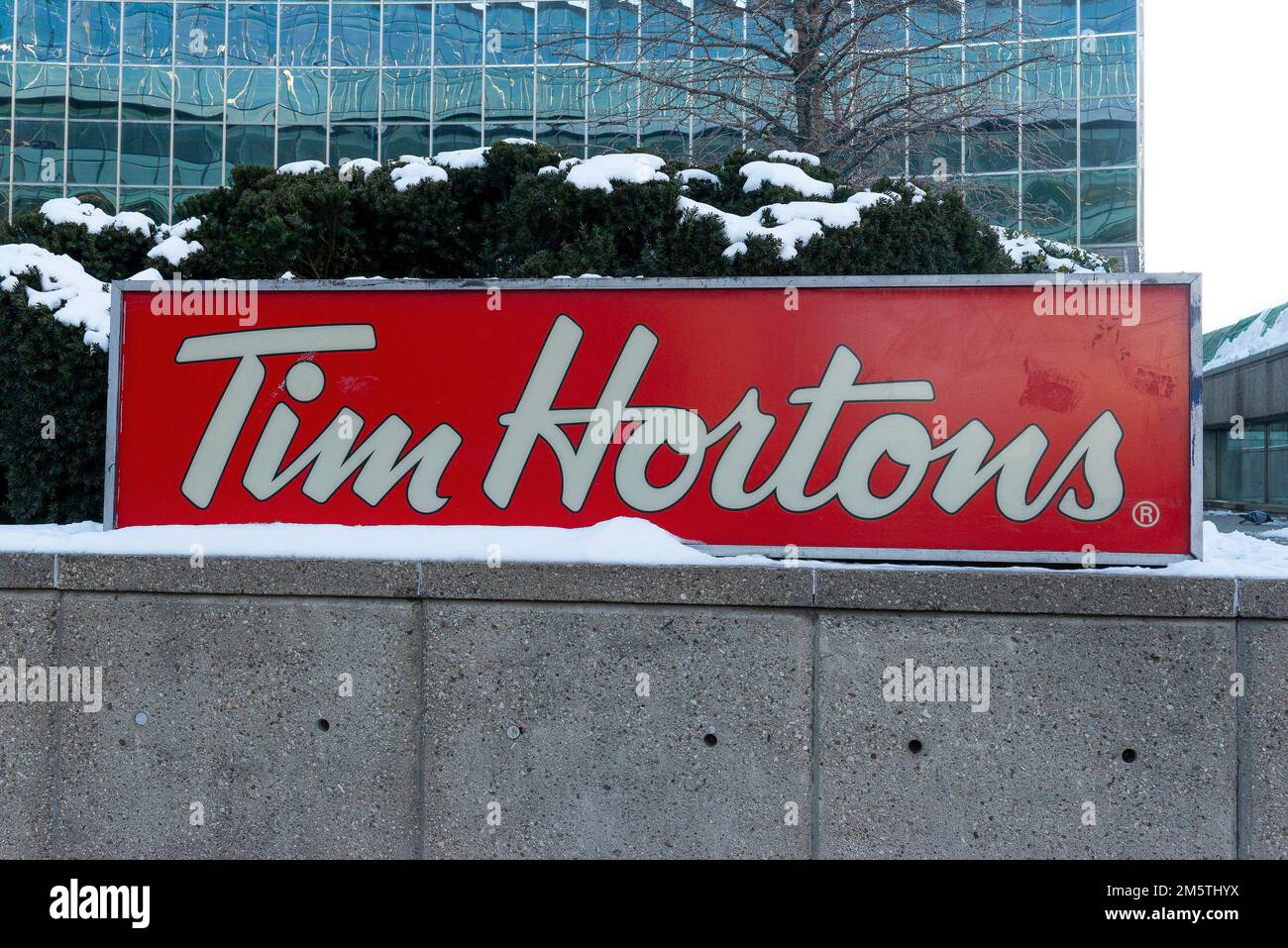 Tim hortons logo design hi-res stock photography and images - Alamy