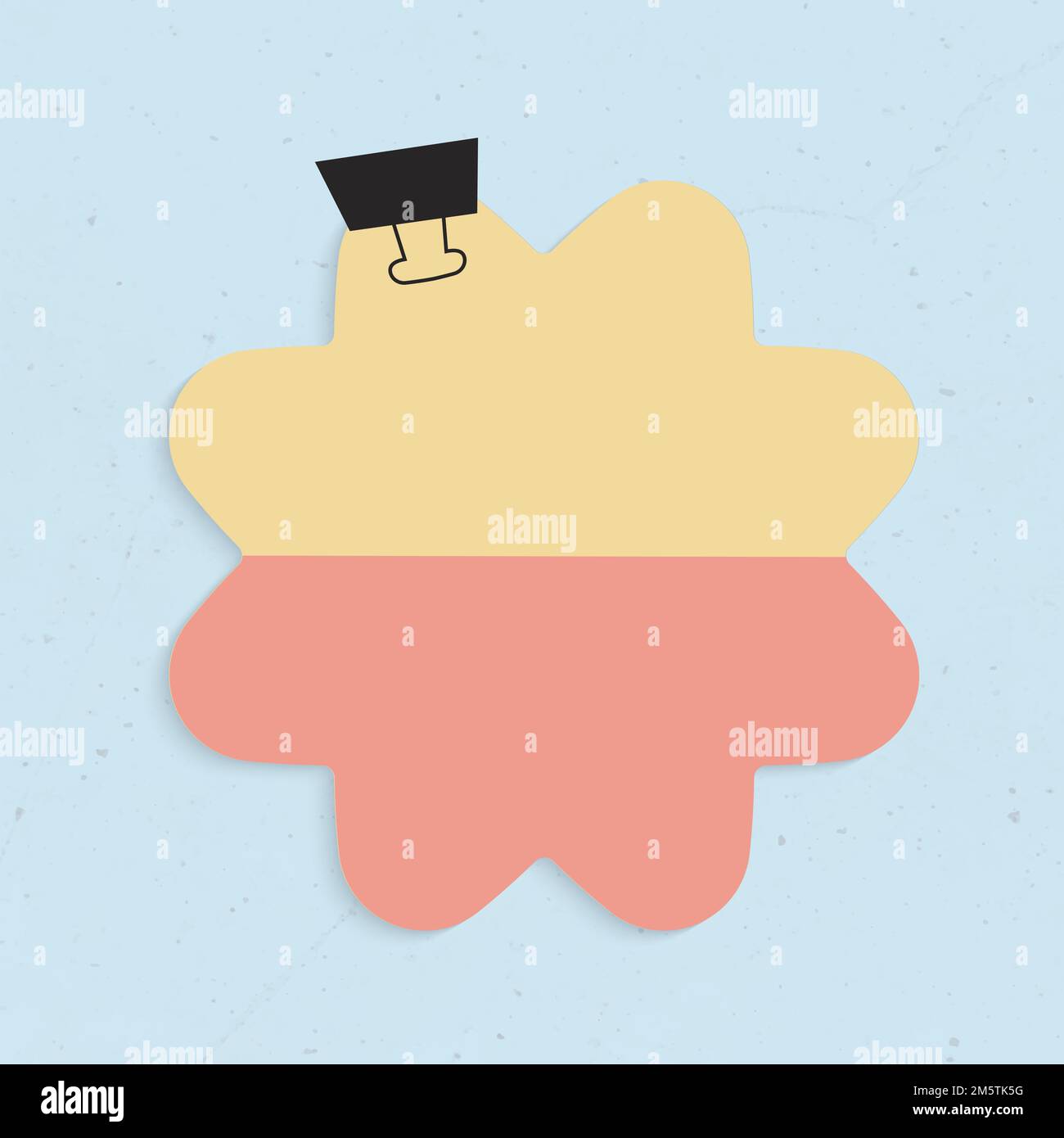 Two tone bubble shaped reminder note sticker vector Stock Vector Image ...