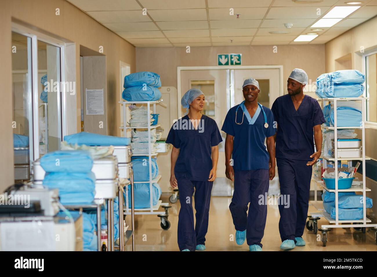 Theyre ready for any emergency. medical staff in a hospital Stock Photo ...