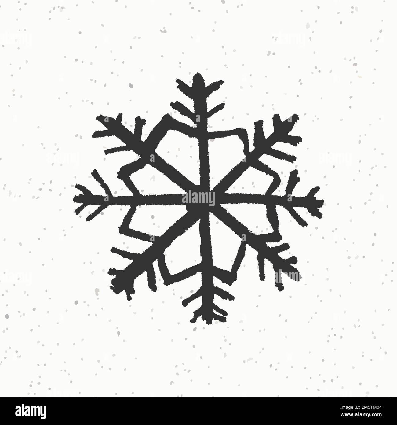 Black winter snowflake social ads template vector Stock Vector Image ...