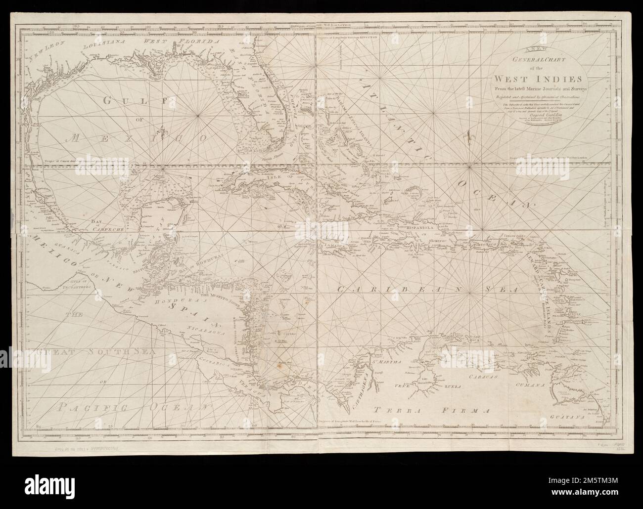 A new general chart of the West Indies from the latest marine journals ...