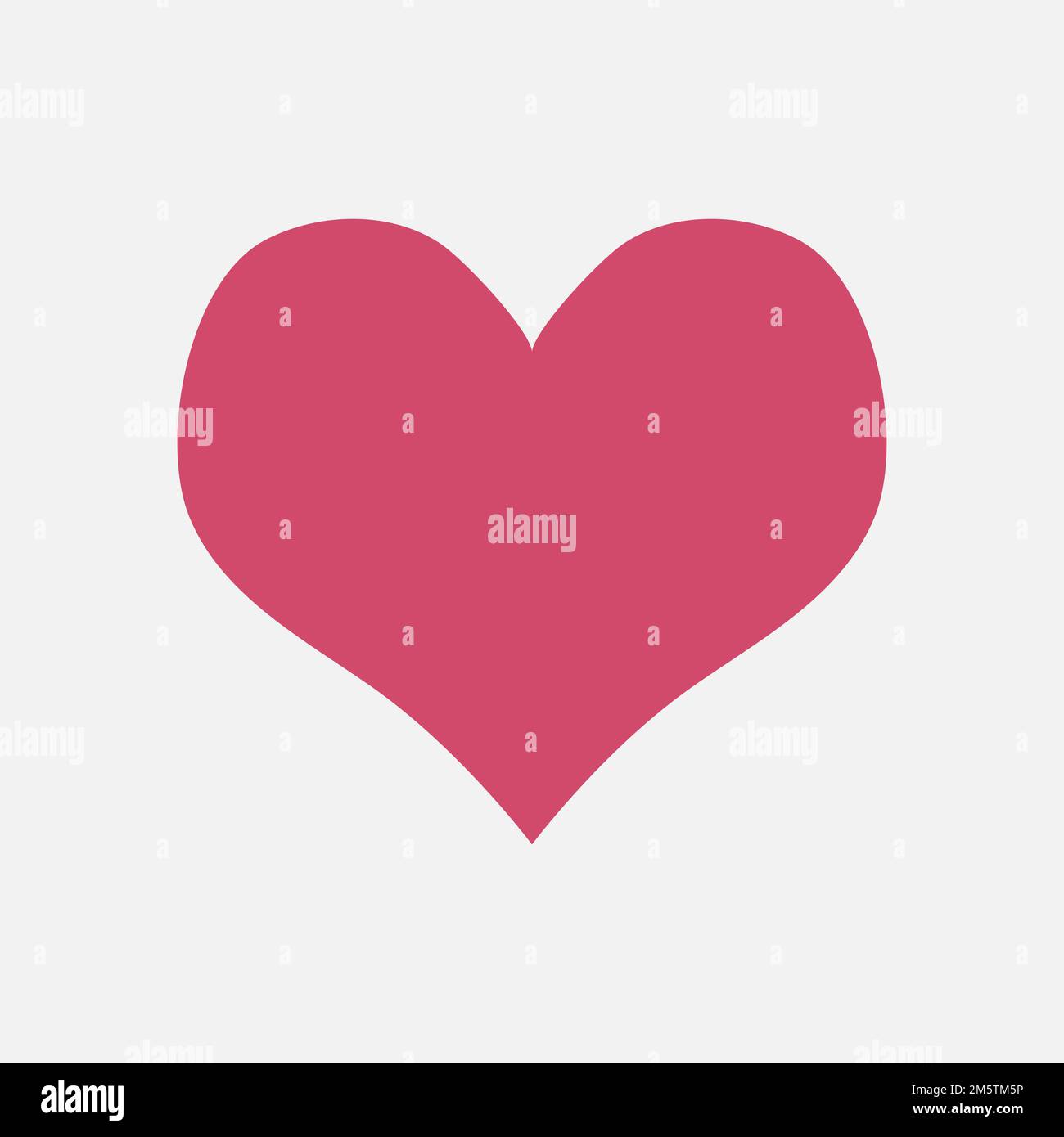 Pink heart geometric shape vector Stock Vector Image & Art - Alamy