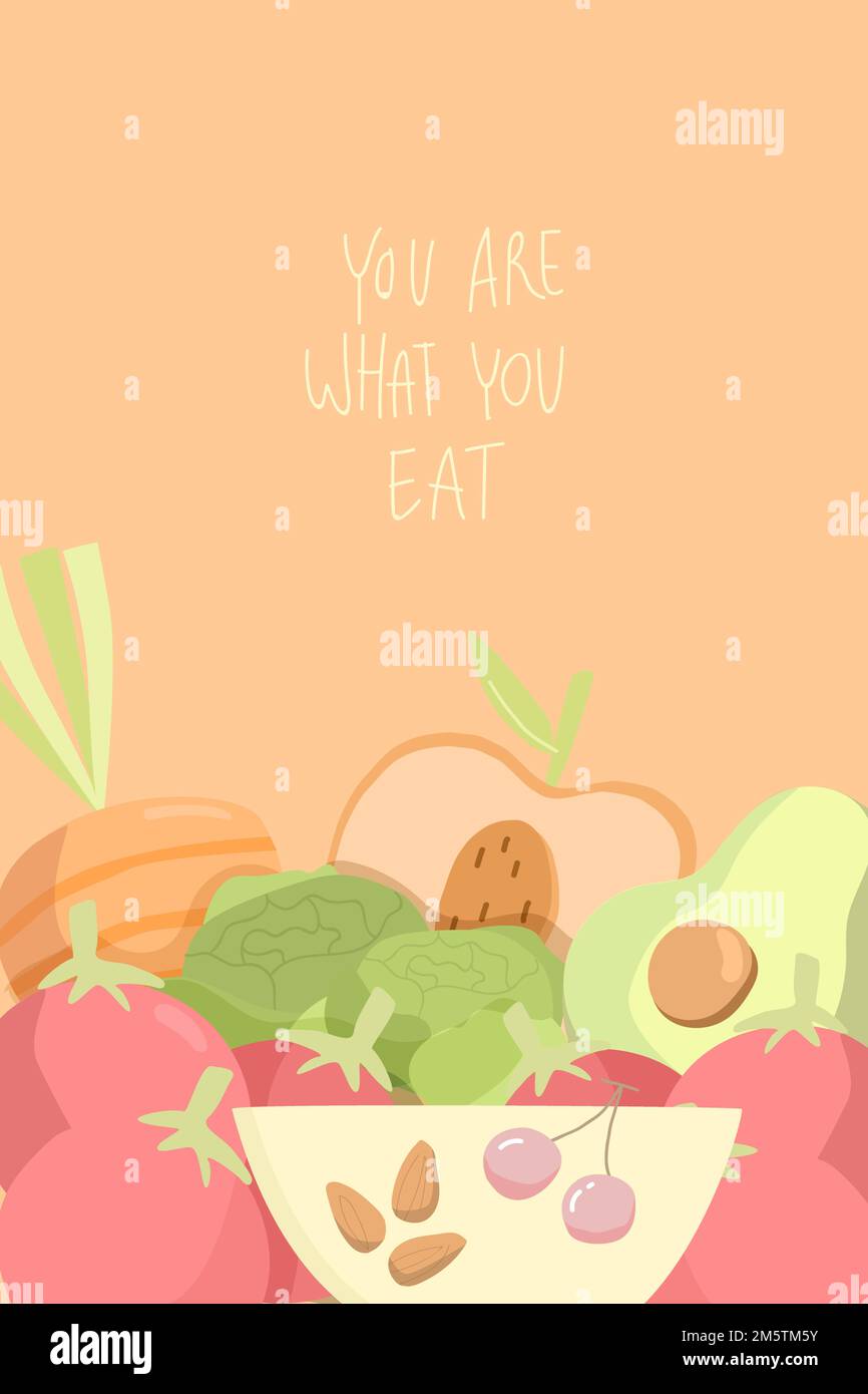 Hand drawn vegetables background vector Stock Vector Image & Art - Alamy