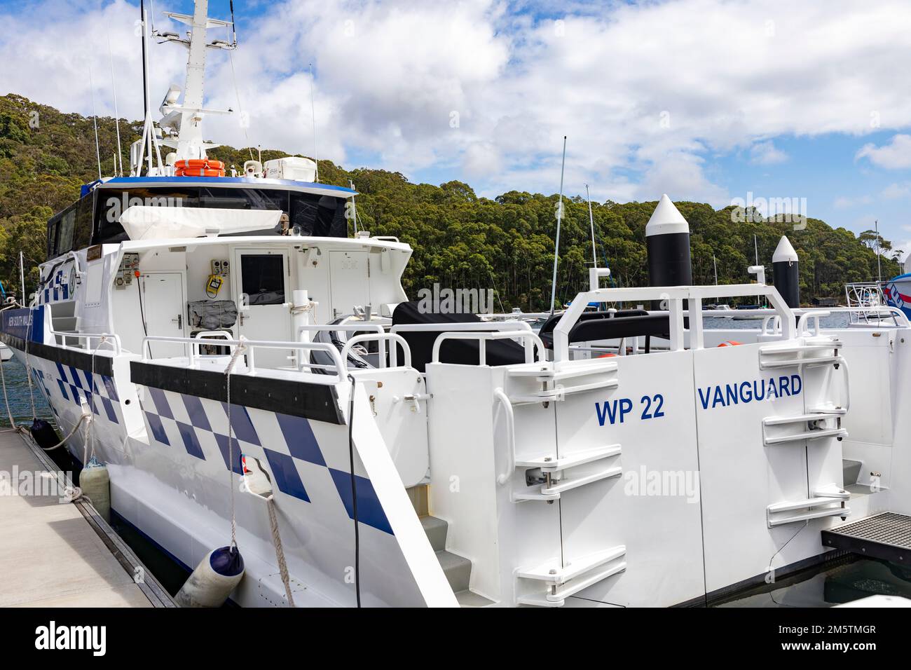 NSW Police 16 metre class 2 patrol boat WP22 Vanguard launched in 2019 ...