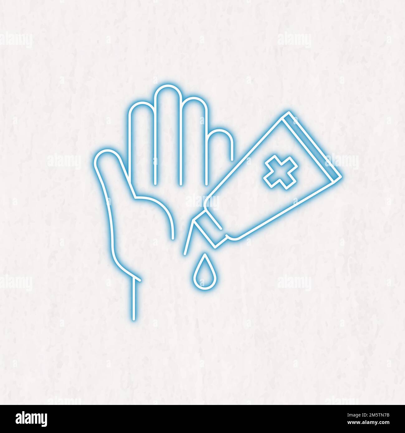 Disinfect your hands to prevent coronavirus neon sign vector Stock ... Disinfect your hands to prevent coronavirus neon sign vector Stock ...