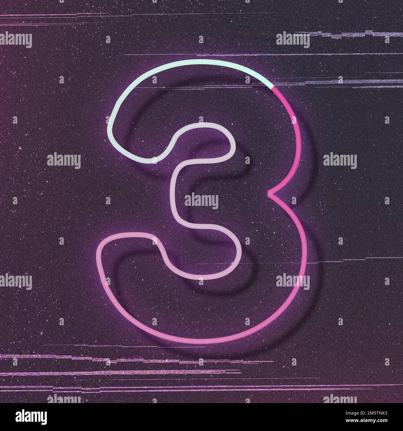 Pink number Stock Vector Images - Alamy