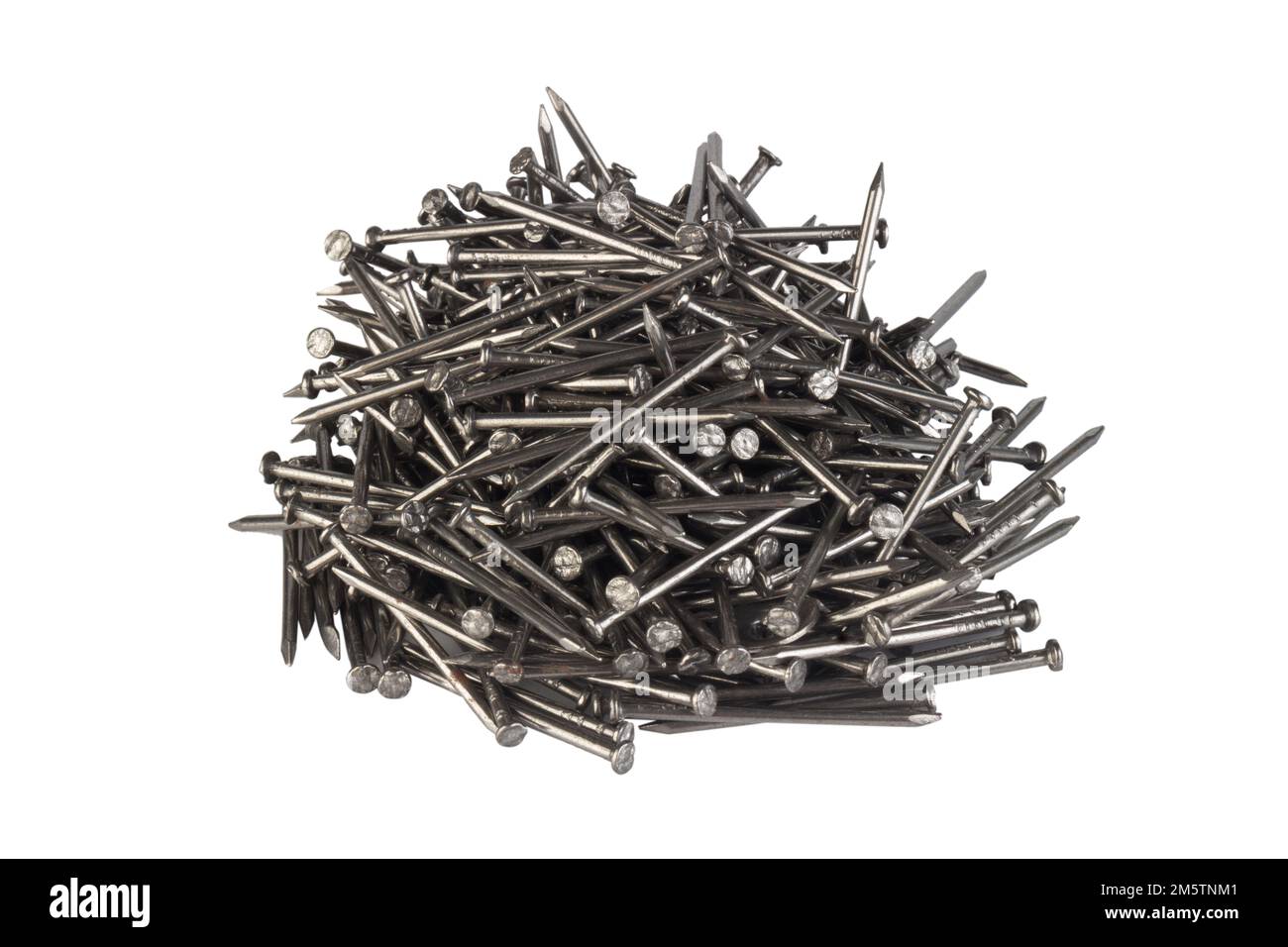 nail isolated on white background Stock Photo - Alamy