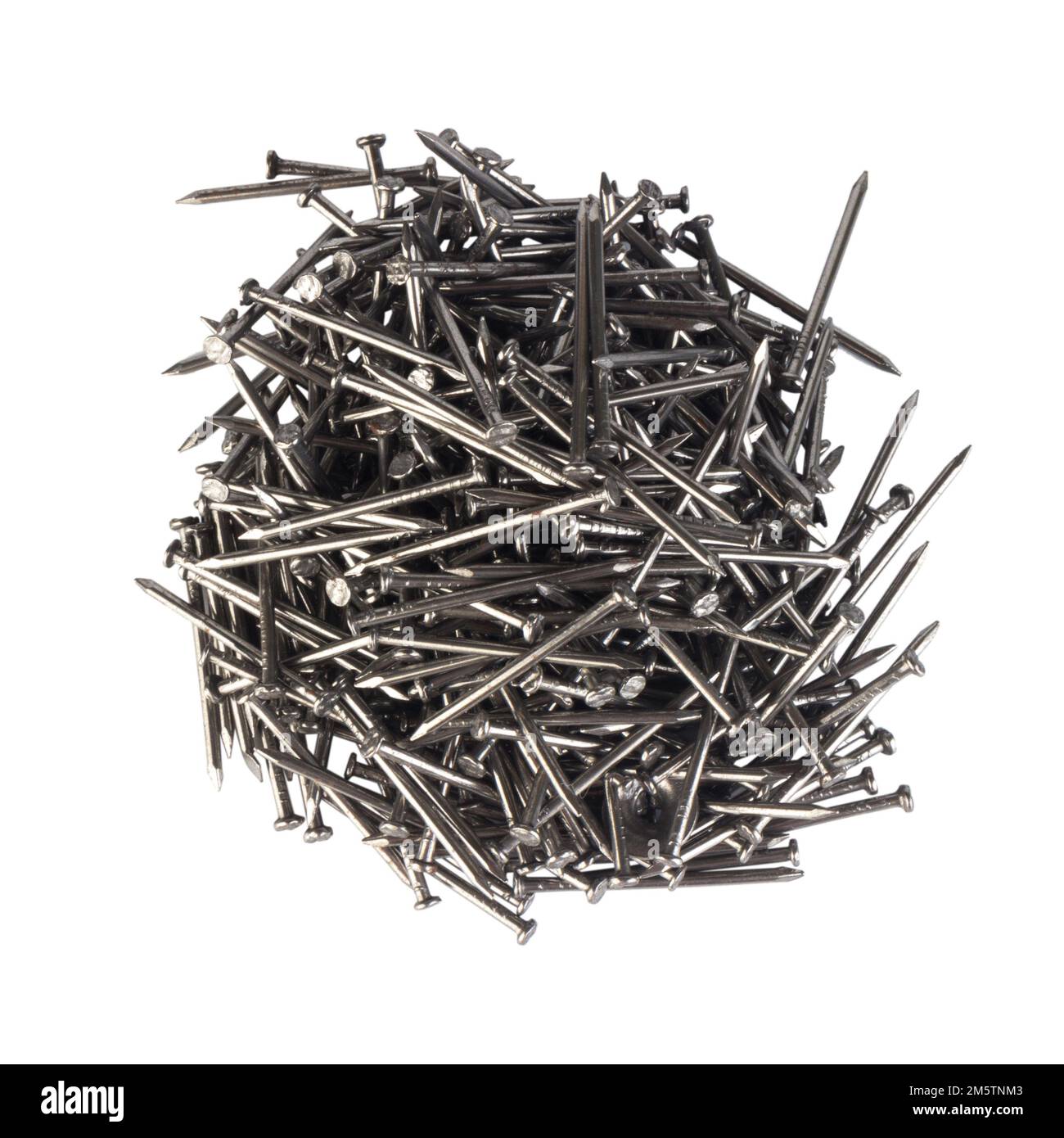 nail isolated on white background Stock Photo - Alamy