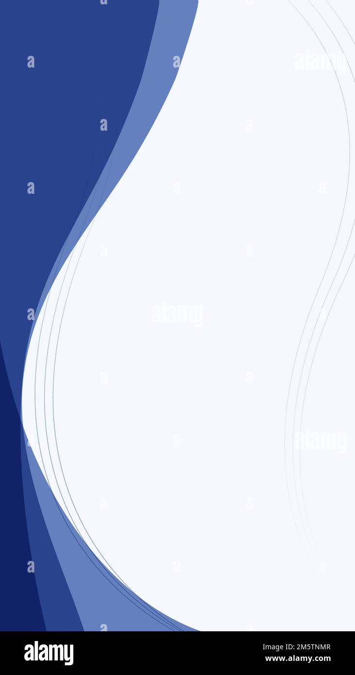 Simple blue curve background vector for business Stock Vector Image & Art - Alamy