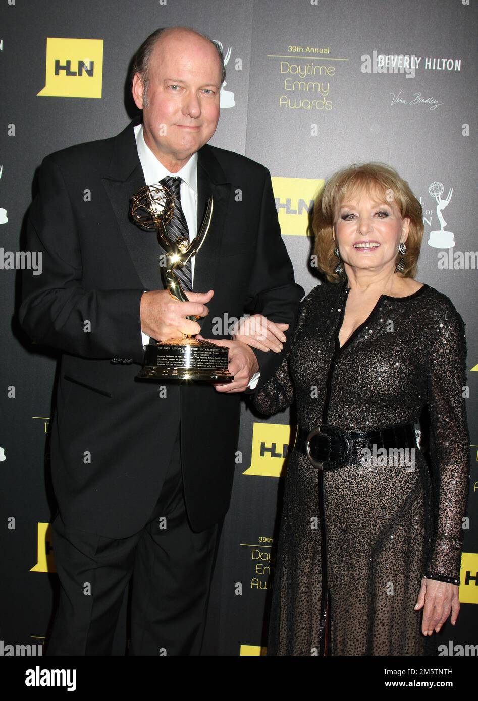 June 23, 2012 Beverly Hills, Ca. Bill Geddie and Barbara Walters 38th ...