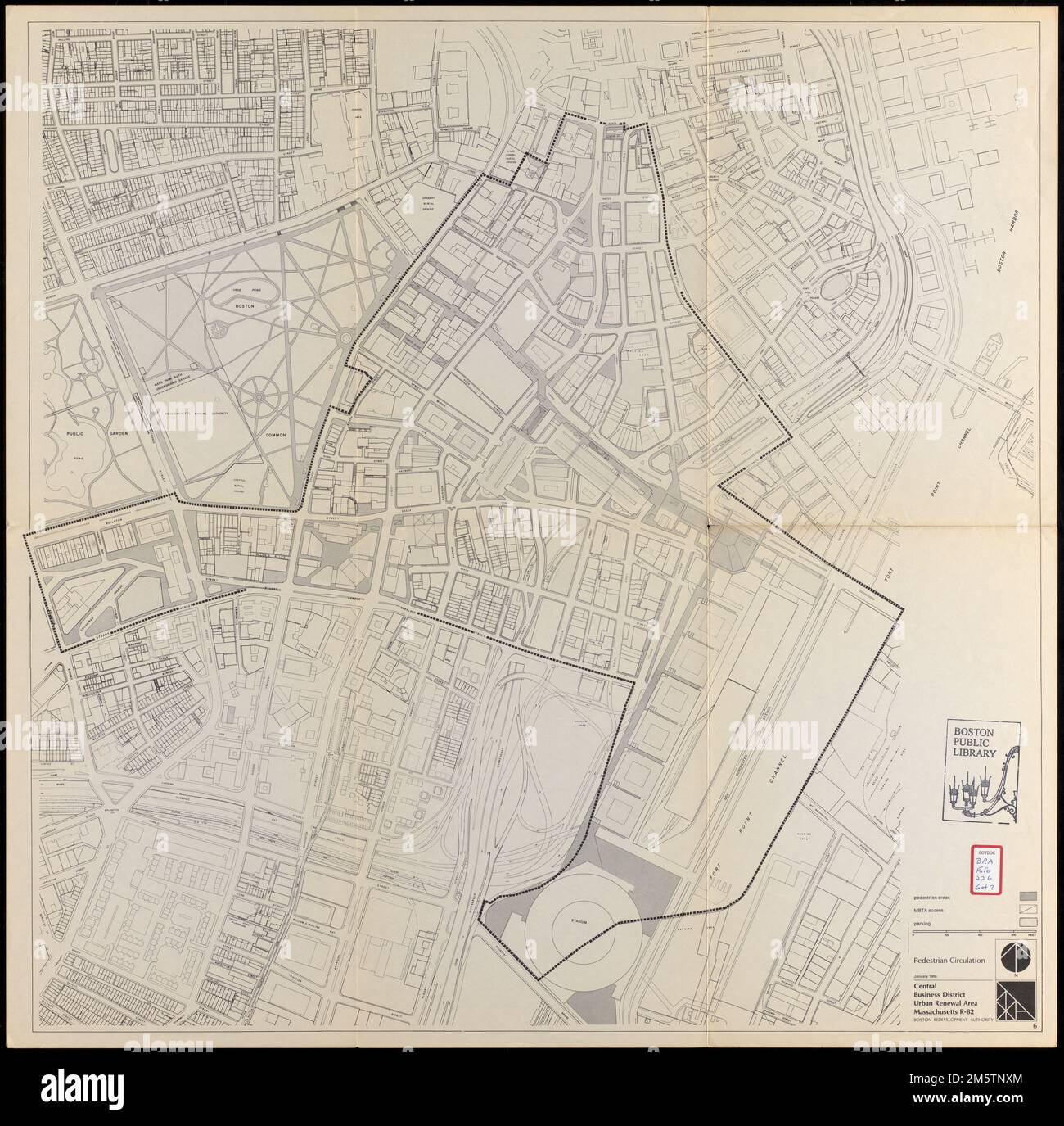 Central business district urban renewal area Massachusetts r-82 ...