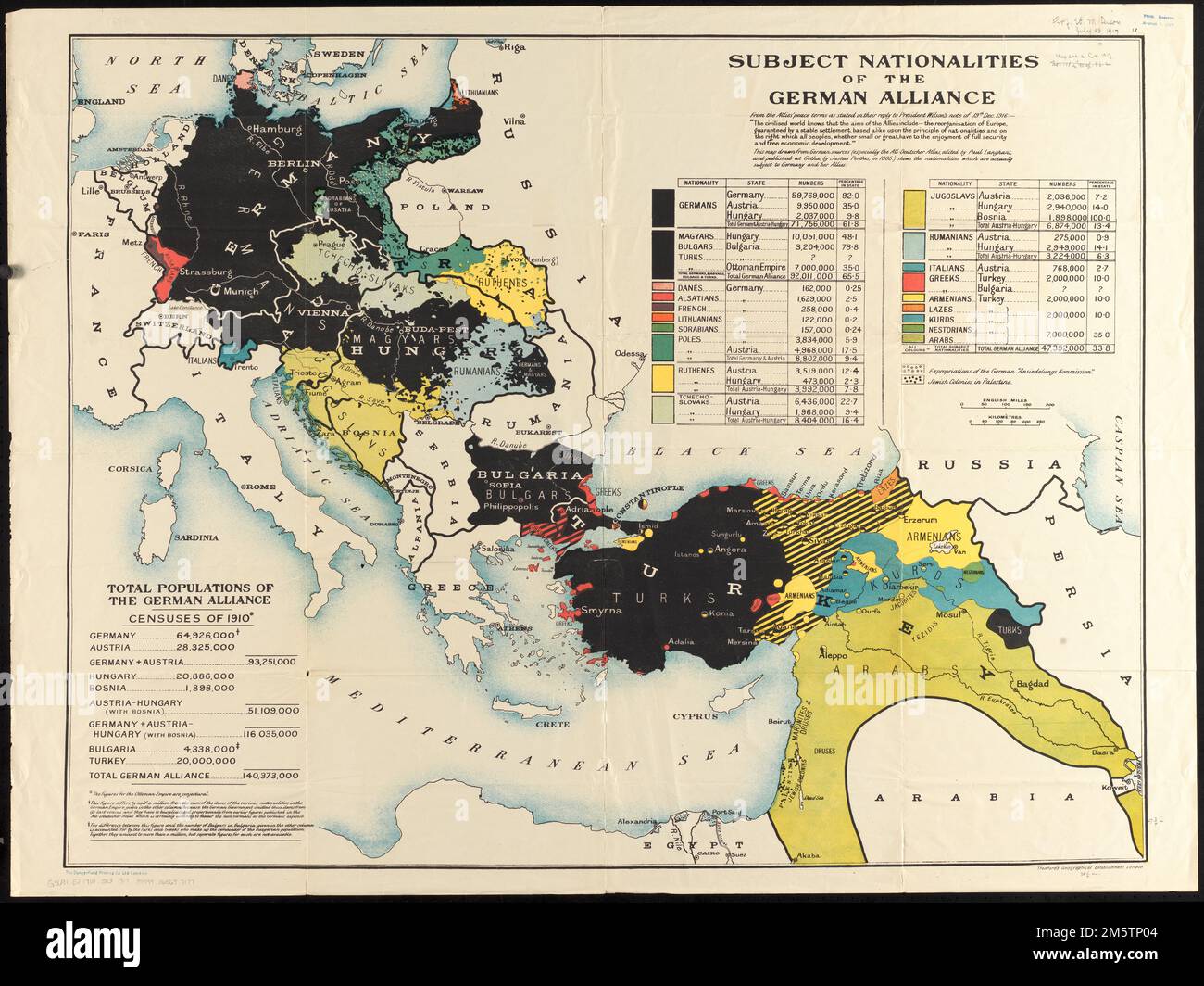 Subject nationalities of the German alliance : from the Allies' peace ...