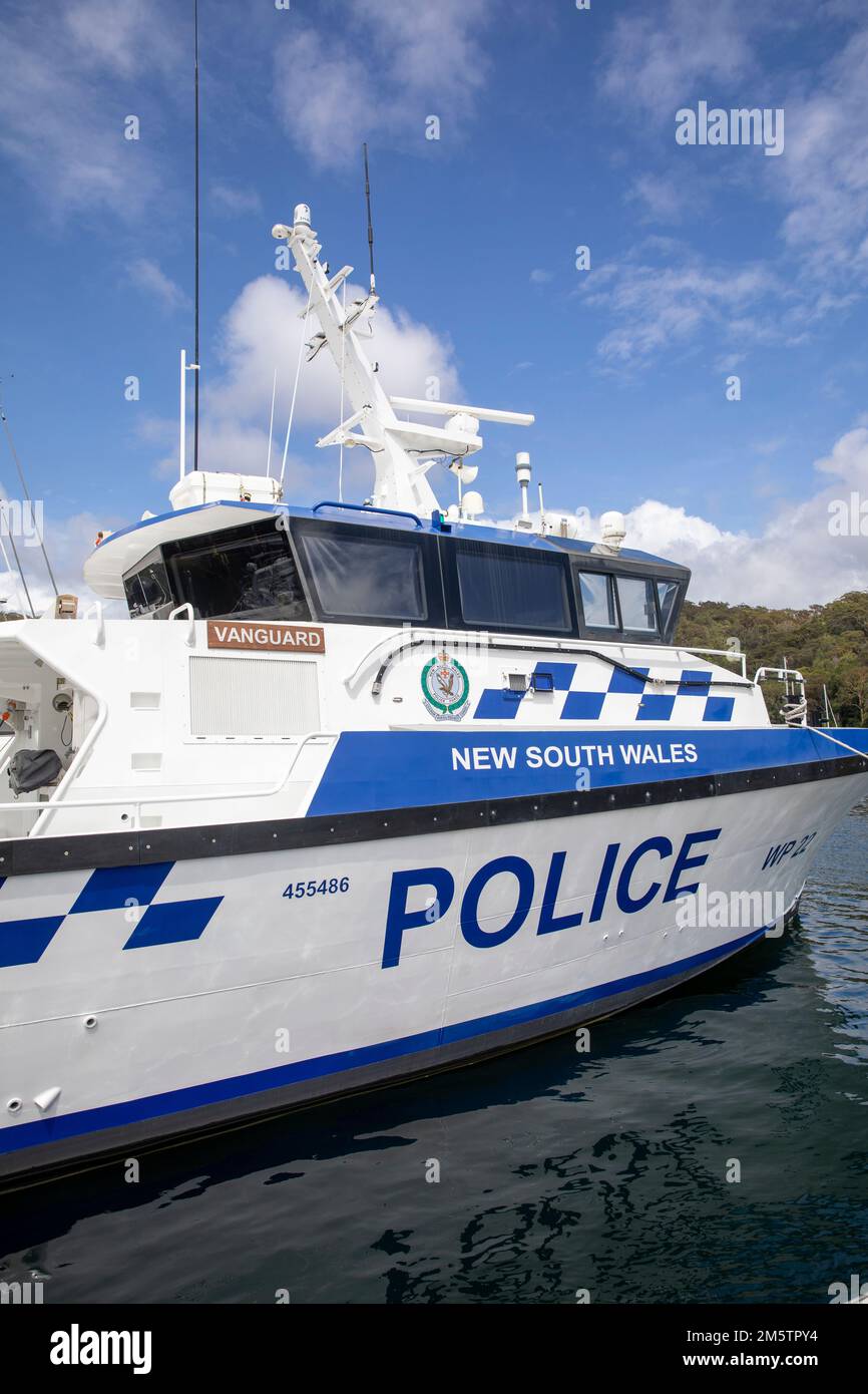 Nsw police boat vanguard hi-res stock photography and images - Alamy