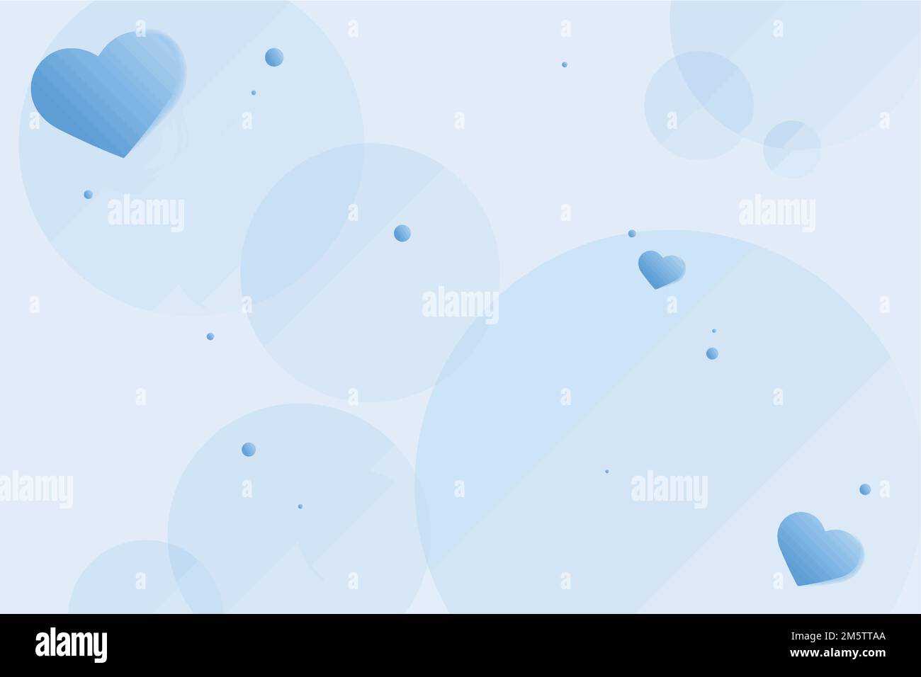 Vector cute heart bubble pattern background Stock Vector Image & Art - Alamy