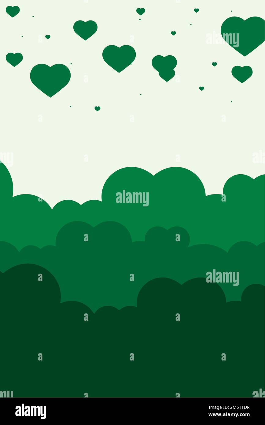 Copy space above green Stock Vector Images - Alamy