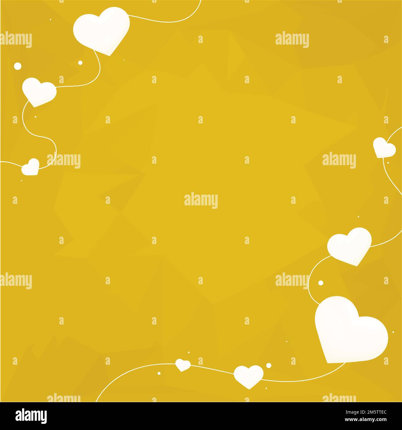 Vector heart string border frame Stock Vector Image & Art - Alamy