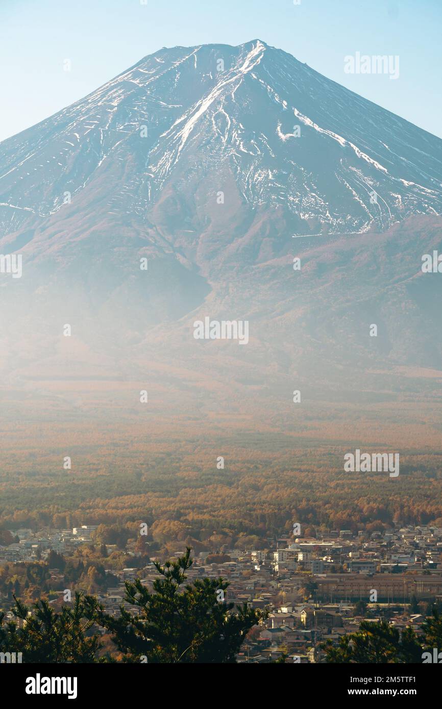 Scenic view of Mt Fuji Stock Photo - Alamy
