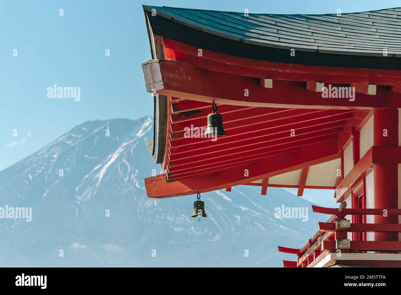 View of Mt Fuji from the Sakuya-Hime shrine Stock Photo - Alamy