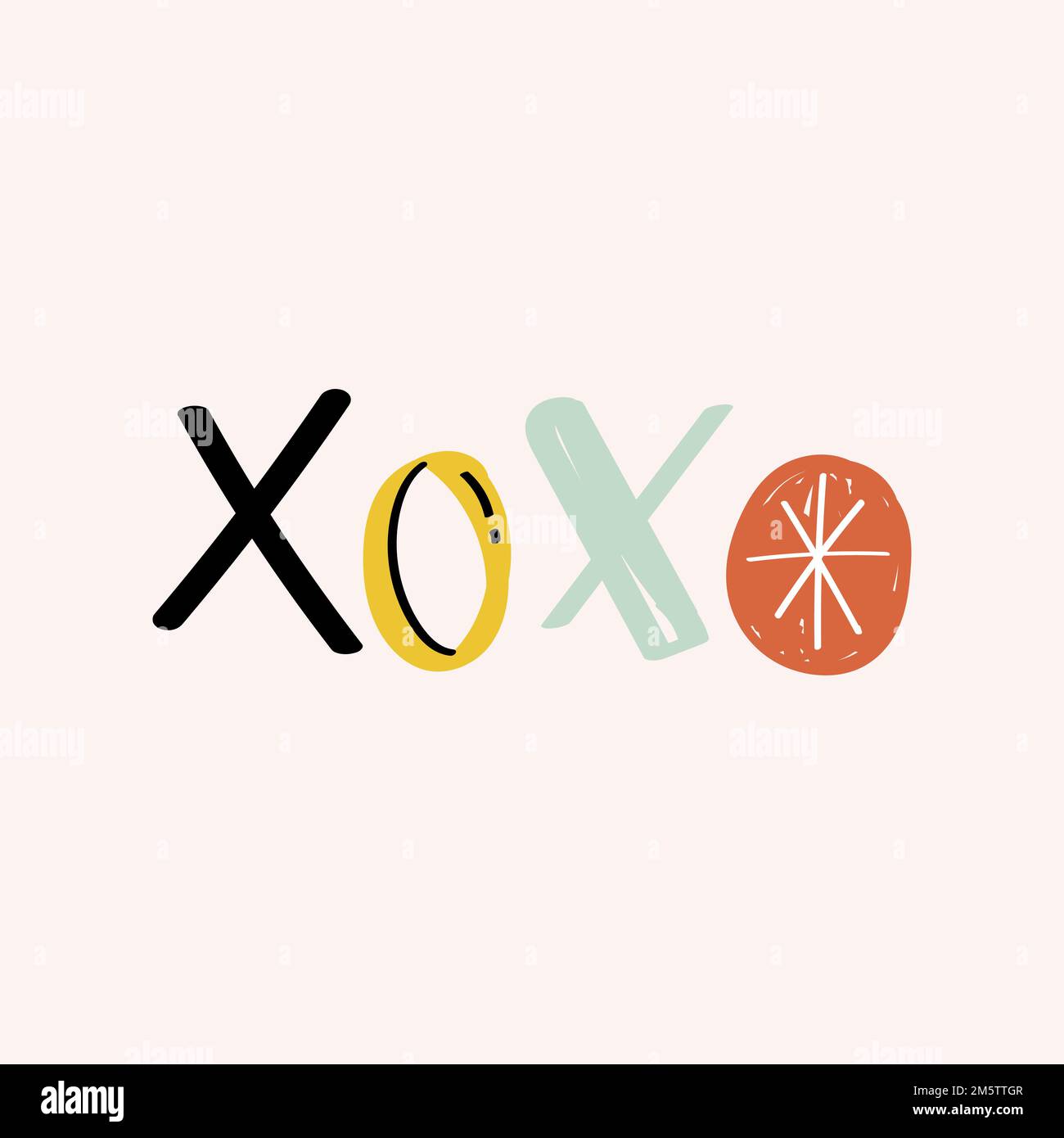XOXO doodle word hand-lettering typography Stock Vector Image & Art - Alamy XOXO doodle word hand-lettering typography Stock Vector Image & Art - Alamy