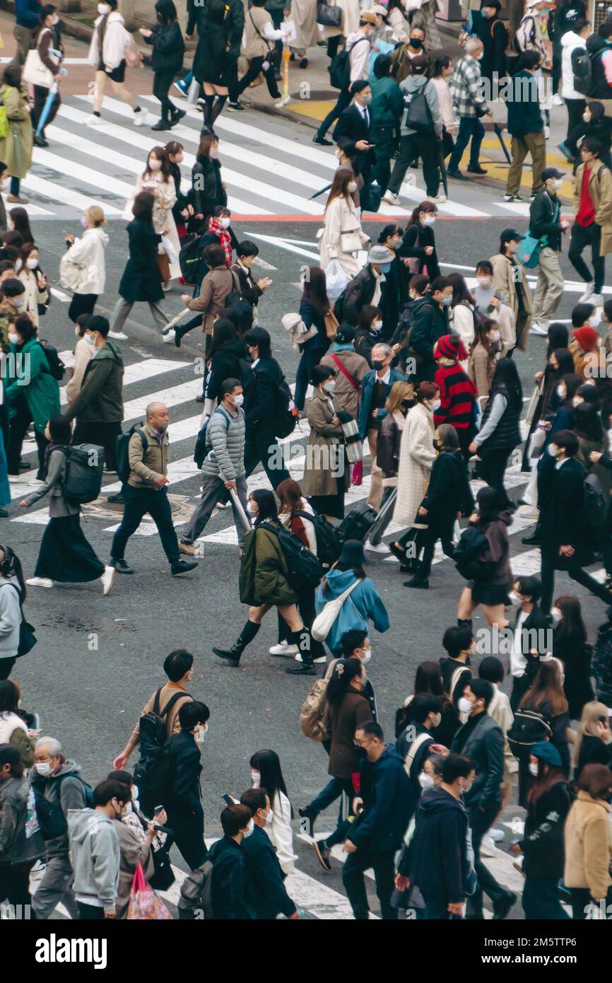 Crowded scramble hi-res stock photography and images - Alamy