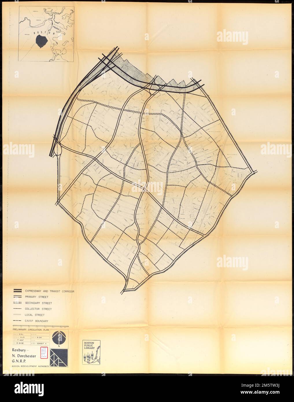 Roxbury - N. Dorchester G.N.R.P. : preliminary circulation plan. Part ...