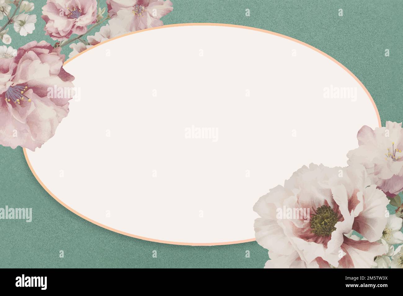 Cherry blossom copy space Stock Vector Images - Alamy