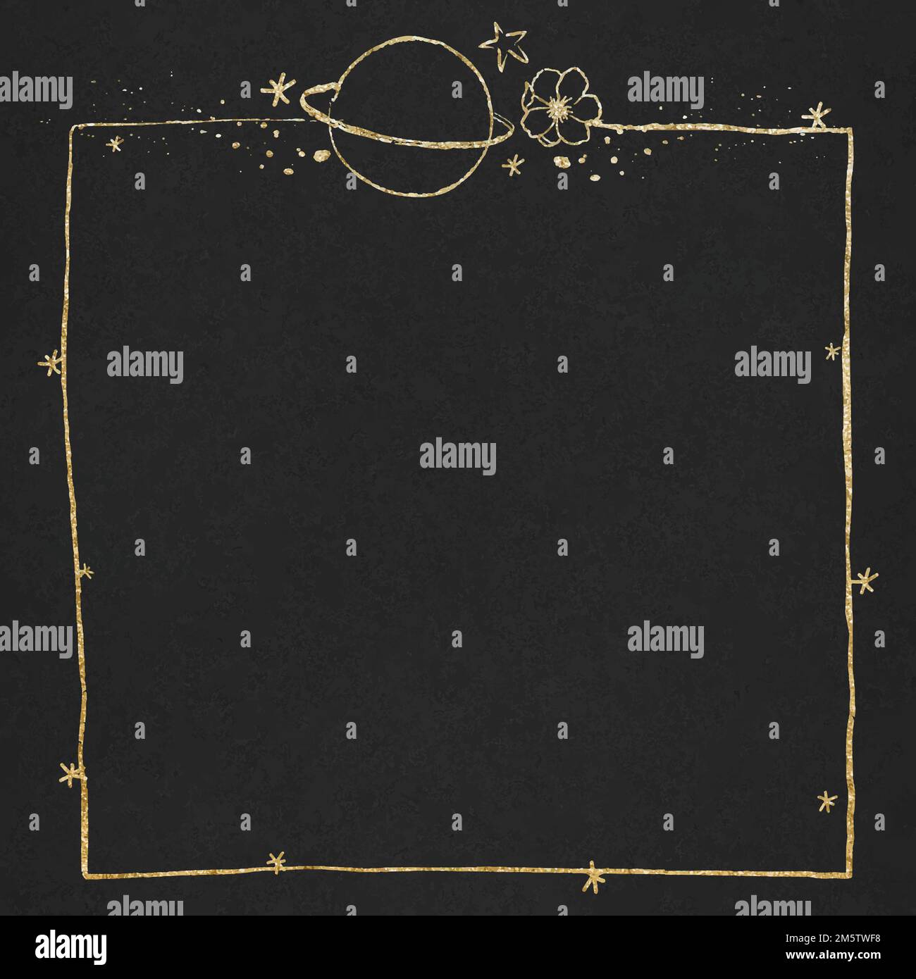 Vector space star border for kids Stock Vector Image & Art - Alamy