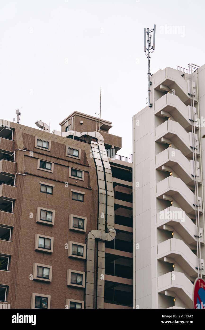 Tokyo buildings architecture design Stock Photo - Alamy