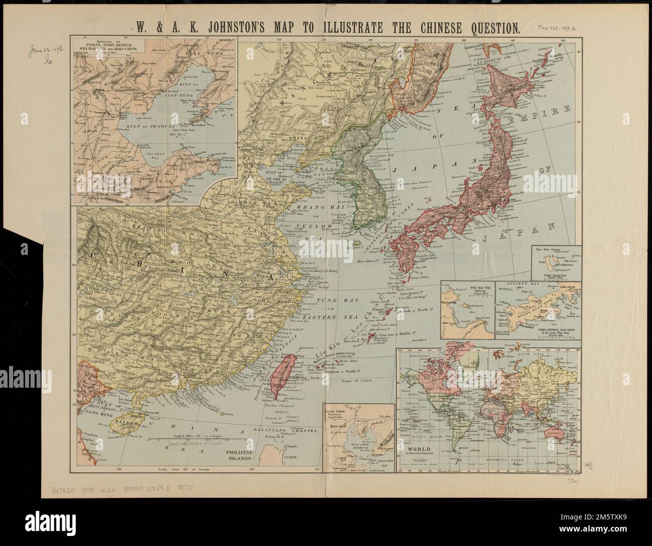 China political map hi-res stock photography and images - Alamy