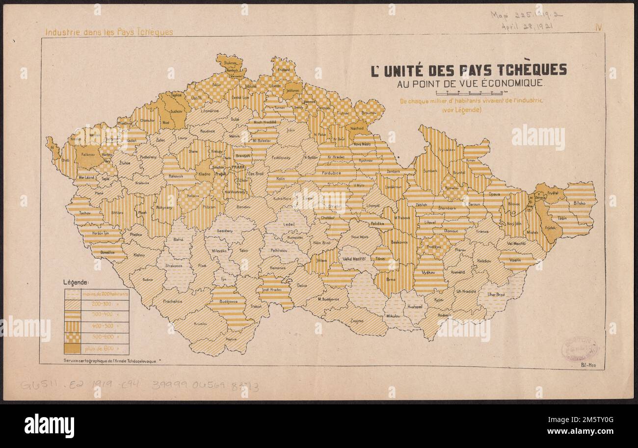 L'unité des pays Tchèques au point de vue économique : IV. Industrie ...