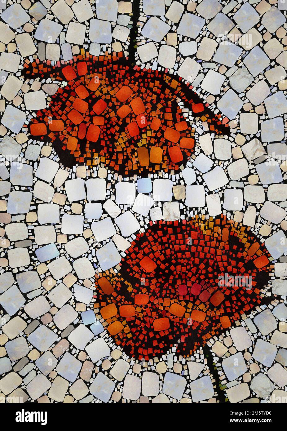 Bright red wild poppy flower, realistic watercolor digital effect Stock ...