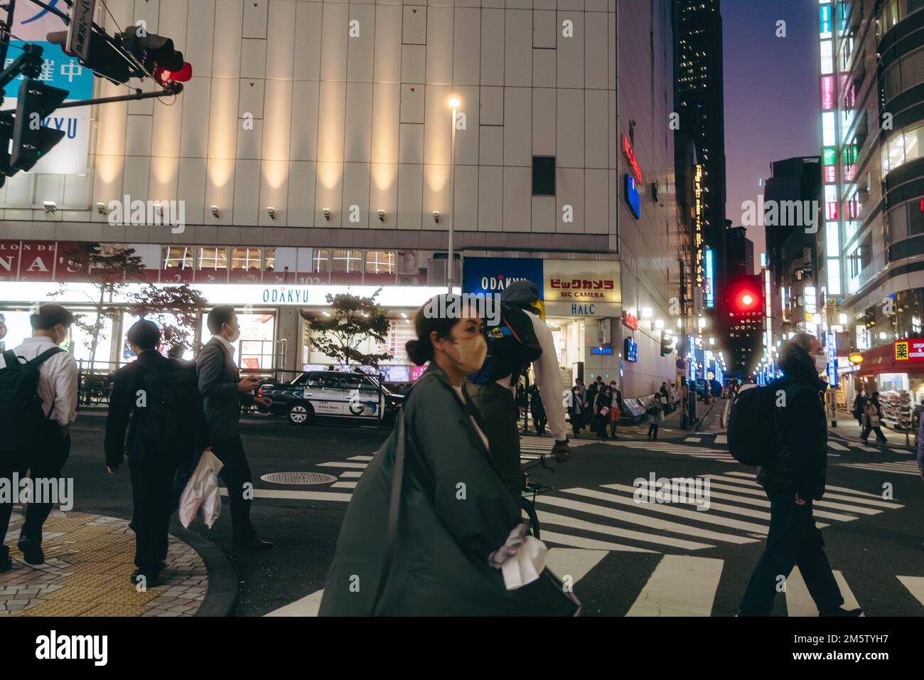 Asian streets night hi-res stock photography and images - Alamy