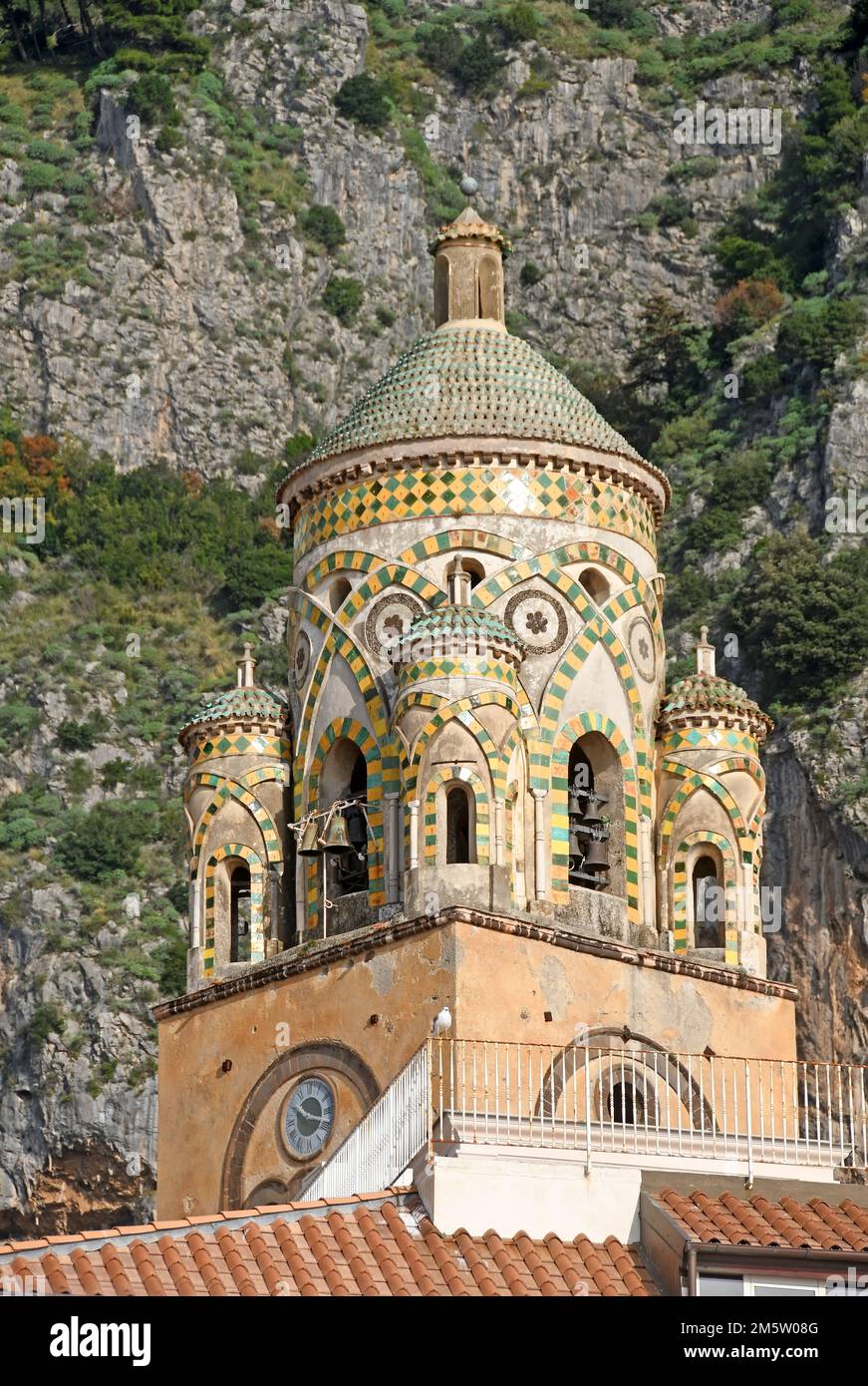 Amalfi church, Duomo di Amalfi in Amalfi coast, Italy Stock Photo - Alamy