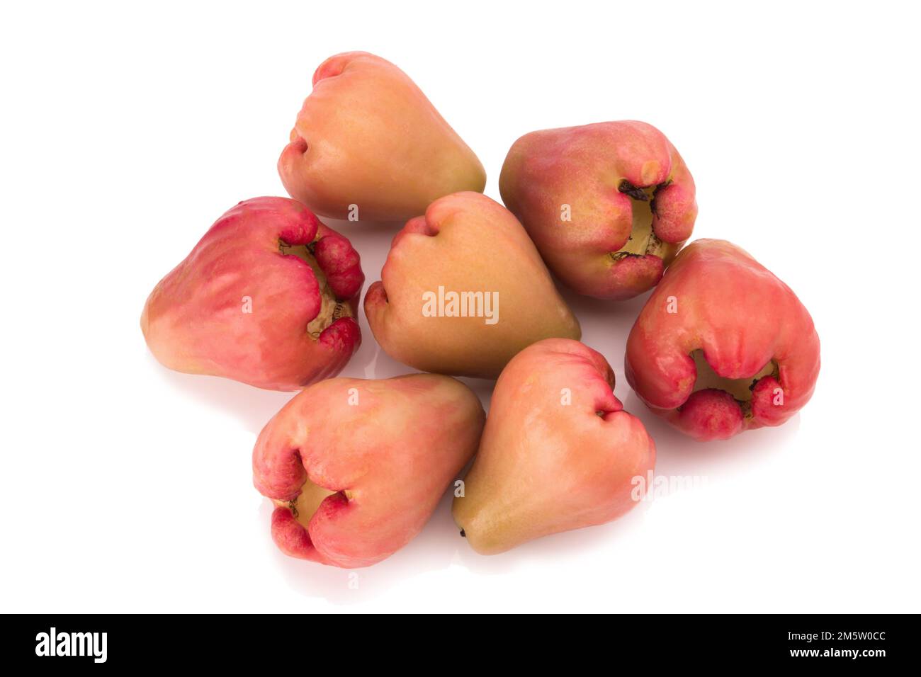 Rose apples isolated on white background Stock Photo - Alamy