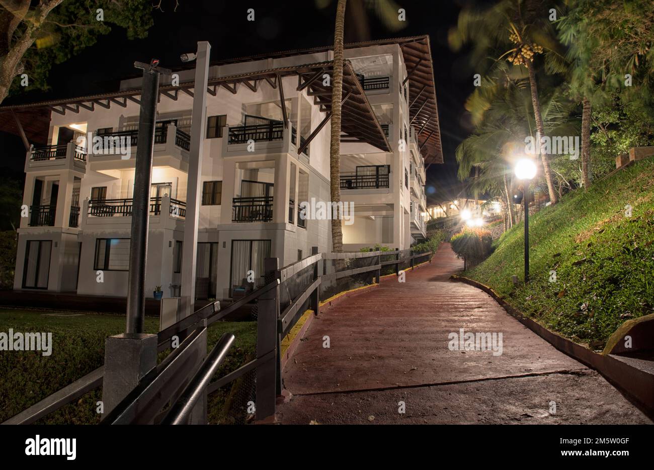 Perak, Malaysia. December 25,2022: Photographing night street scene ...