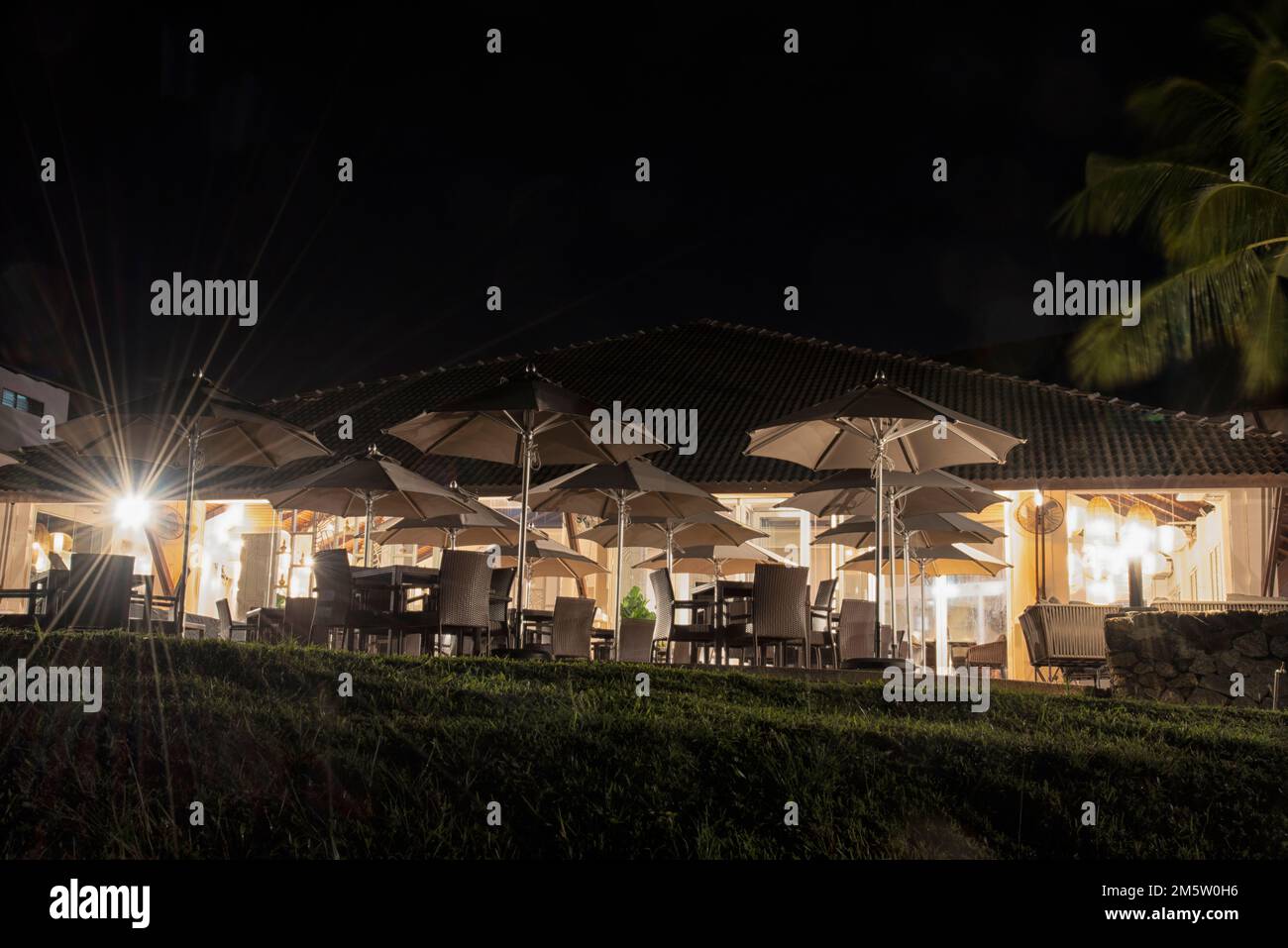 Perak, Malaysia. December 25,2022: Photographing night street scene ...