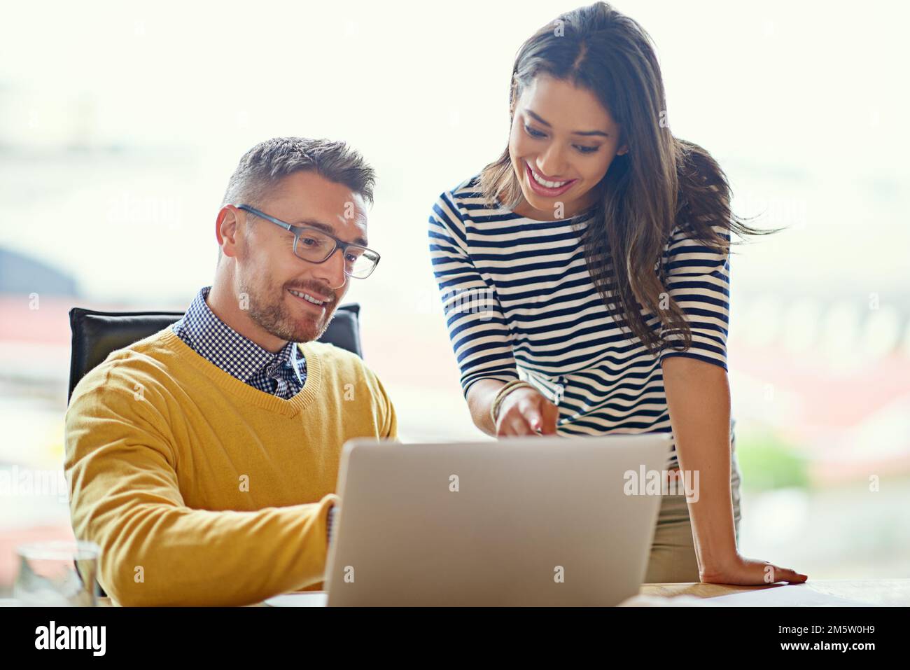 Developer team working laptop computer hi-res stock photography and ...