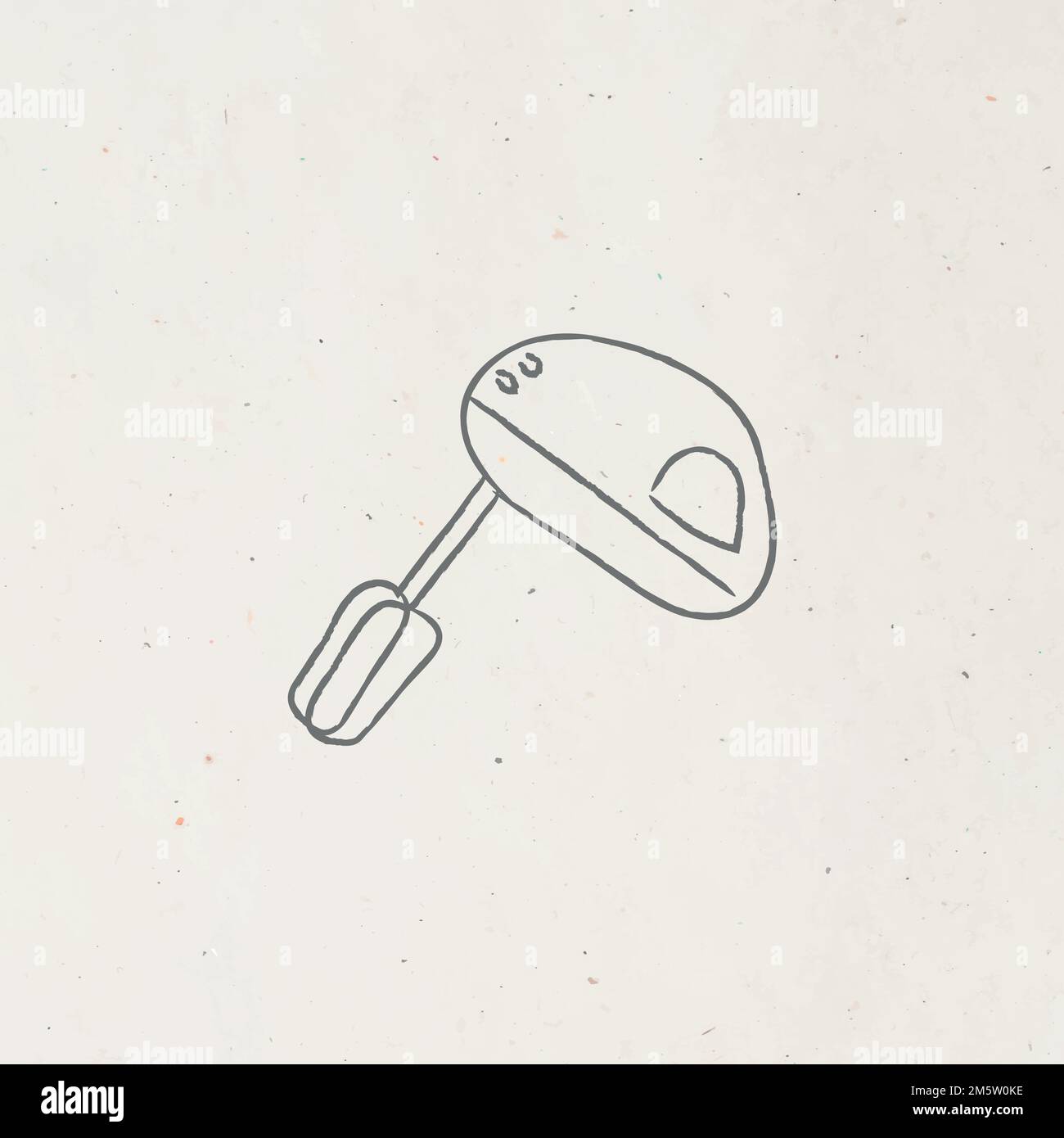 Doodle electric hand mixer vector Stock Vector Image & Art - Alamy