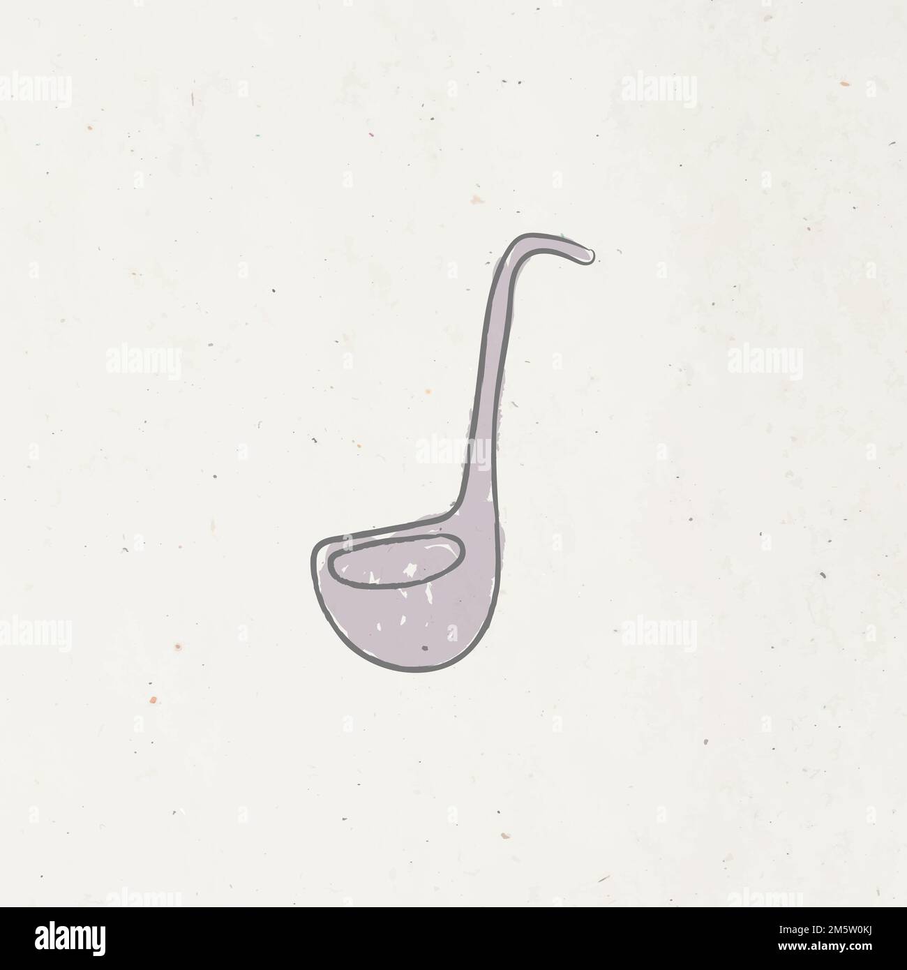 Doodle kitchen soup ladle vector Stock Vector Image & Art - Alamy
