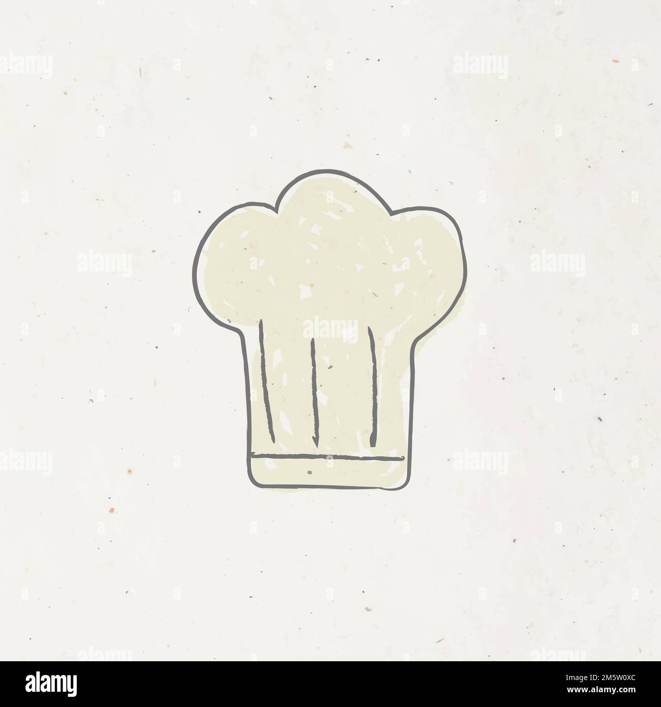 Cute doodle chef hat vector Stock Vector Image & Art - Alamy