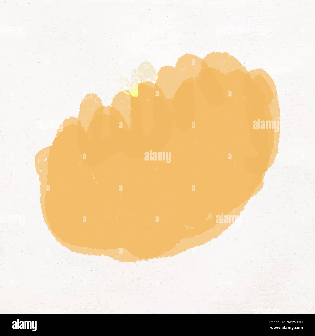 Yellow flower hand drawn vector botanical illustration Stock Vector ...