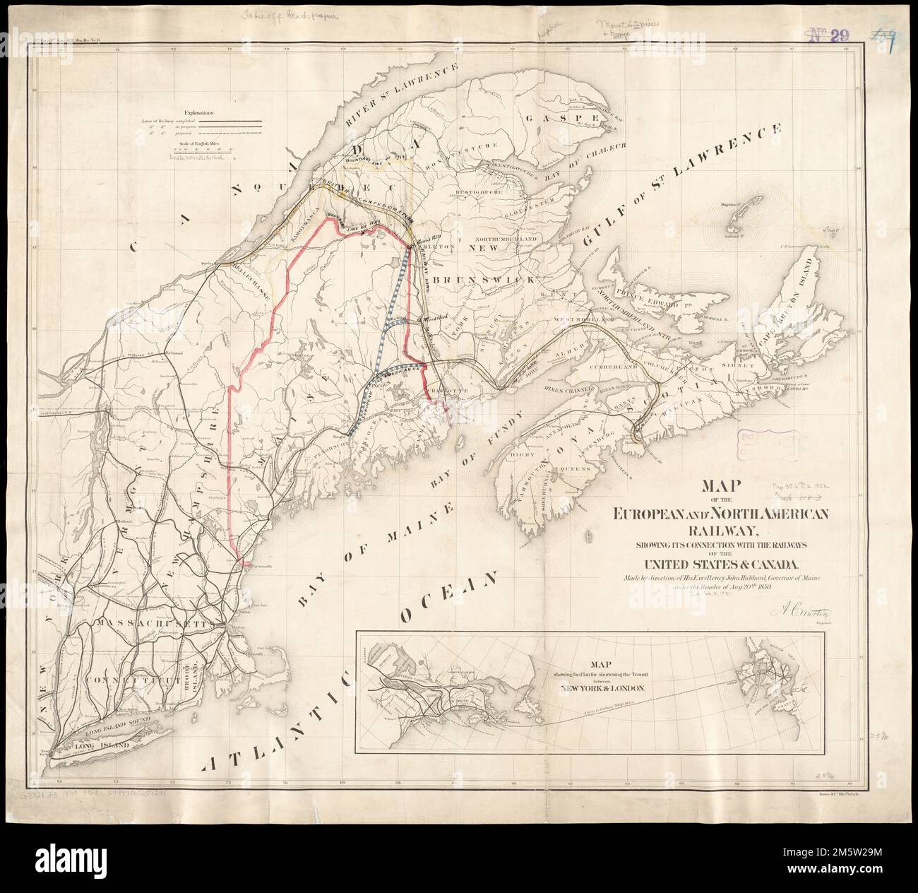 1850 map england hi-res stock photography and images - Alamy