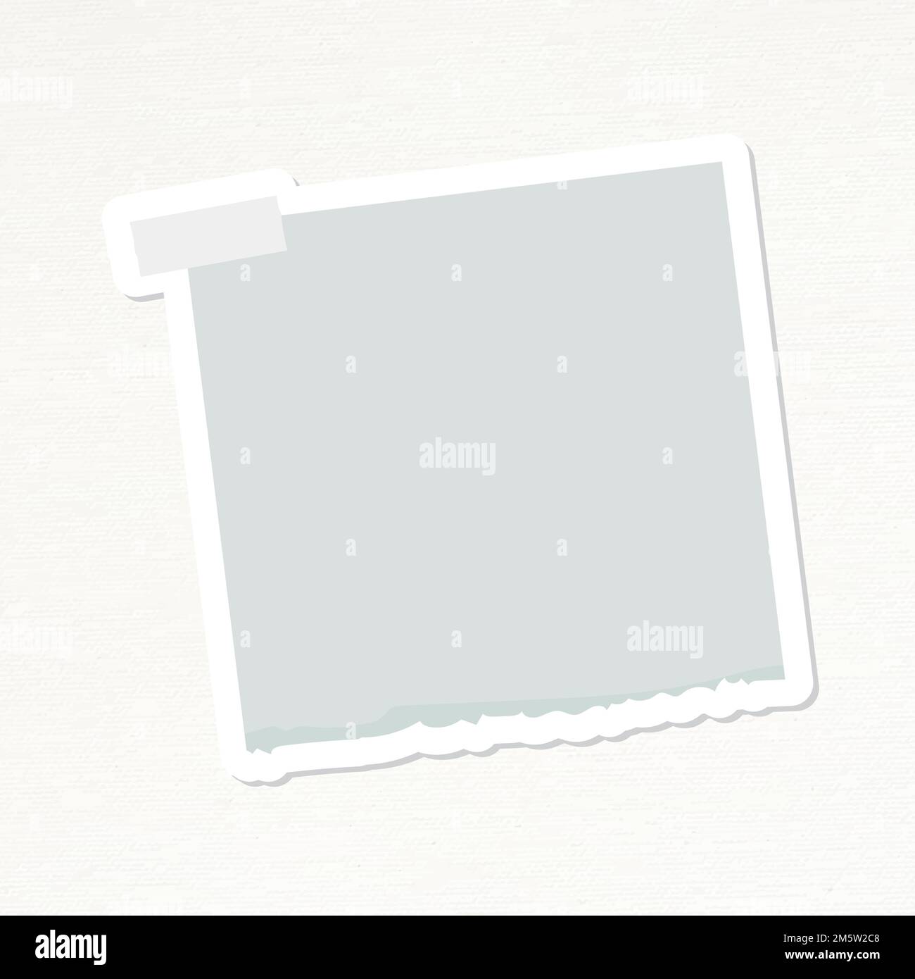 Gray notepaper journal sticker vector Stock Vector Image & Art - Alamy