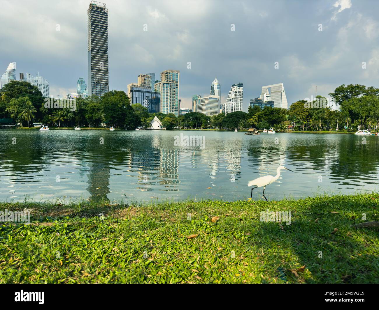 Lumphini Park (also Lumpini or Lumpinee) in Pathum Wan district ...