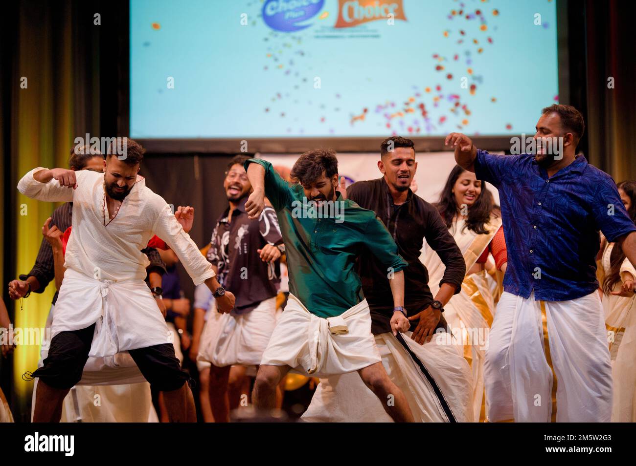 A view of Indian people celebrating onam in Solingen Stock Photo - Alamy